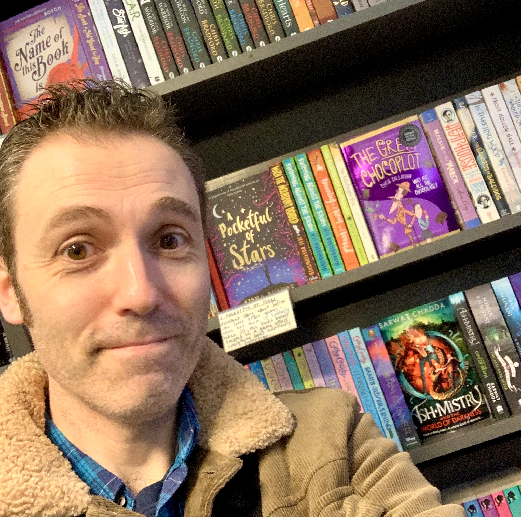 More Waterstones Selfies!! – Chris Callaghan